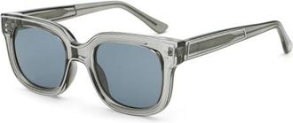 Generic Lunettes De Soleil Carr&eacute;es &Agrave; Grande Monture For Hommes Et Femmes, Polaris&eacute;es, For La Conduite, La Plage, Les Vacances Et Le Sport.(Gray)