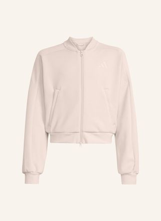 adidas Future Icons 3-Streifen Trainingsjacke, Durchgehender Reissverschluss pink