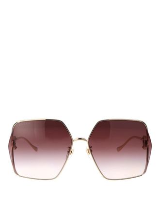 Gucci Lunettes De Soleil - Or