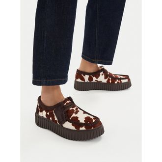 Clarks Halbschuhe Clarks Torhill Bee 26186666 Braun