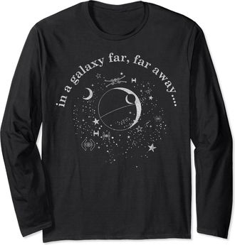 Star Wars Death Star In A Galaxy Far Far Away C1 Langarmshirt