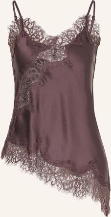 Mrs & Hugs Mrs & Hugs Satintop Mit Spitze lila