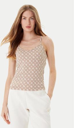 Guess Top V5YP11 MC03W Beige Slim Fit