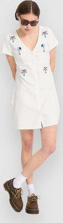 Volcom Fa Bruno Lucas Shirt Kleid off white