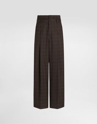 Dolce & Gabbana Hose In Prinz-von-wales-karo - Mann Hosen Und Shorts Mehrfarbig 50