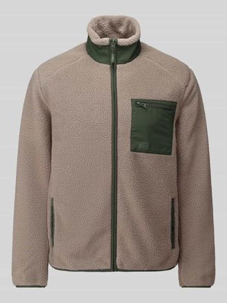 Only & Sons Regular Fit Teddyjacke mit Stehkragen Modell DALLAS