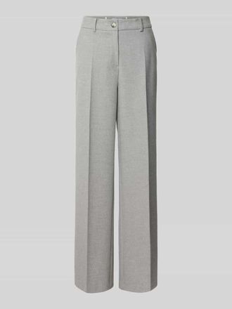 More & More Stoffhose mit Bundfalten