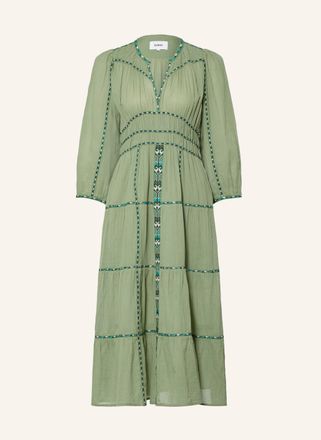 BA&SH Ba&Sh Kleid Pahina Mit 3/4-Arm gruen