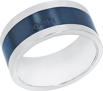 Joop Herren Echtschmuck Ring Edelstahl IP blau Geschenkidee Geburtstag