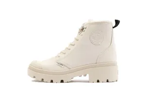 Palladium Damen Pallabase Nbk Zip Wl Outdoor boots, Weiß, 37.5 EU