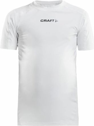 Craft PRO Control Compression Tee Junior, Farbe:White, Gr&ouml;&szlig;e:146
