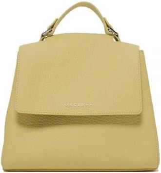 Orciani Femme, Sacs, Jaune, Taille: ONE Size Sveva Handbag