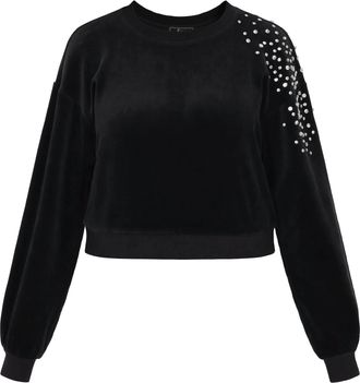 Faina Sweatshirt Frauen Schwarz