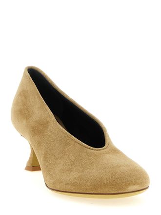 Moschino Duck Pumps - Camel