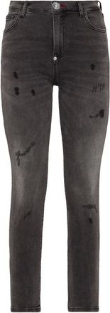 Philipp Plein Femme, Jeans, Noir, Taille: W25 Slim Fit Original