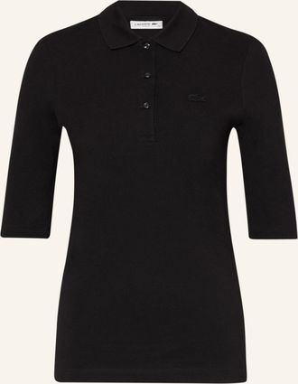 Lacoste Piqu&eacute;-Poloshirt Mit 3/4-Arm schwarz