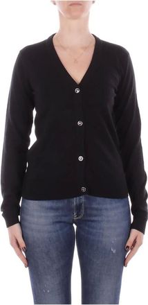 John Richmond Femme, Pulls, Noir, Taille: 44 FR Maglia Cardigan