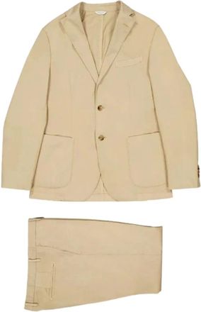 Boglioli Homme, Costumes, Beige, Taille: M Two Button Suit