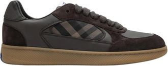Burberry Baskets New Terrace Mix - Homme - Chaussures - Brun - Taille: 41 EU
