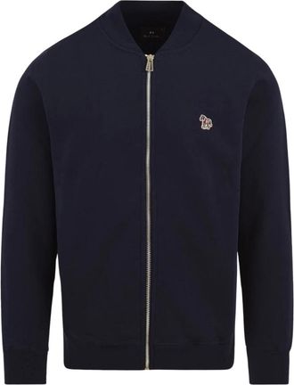 Paul Smith Homme, Sweatshirts et sweats &agrave; capuche, Bleu, Taille: M SweaT-shirt z fermetureure &eacute;clair