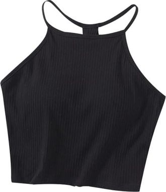 Generic D&eacute;bardeur de sport pour femme avec soutien-gorge int&eacute;gr&eacute; - Tendance - Athl&eacute;tique - Sans manches - Solide - Entra&icirc;nement - Printemps - D&eacute;bardeurs de co