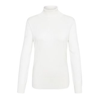 Kaffe Weicher Rollkragenpullover - - Knitwear - Damen - Wei&szlig; - XL