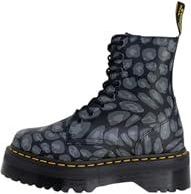 Dr. Martens 27891001 Jadon Amphibians Unisex Distorted Leopard S Black/Grey Backhand 41
