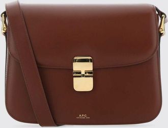 A.P.C. Sac Bandouli&egrave;re A. P.C. Femme couleur Noisette