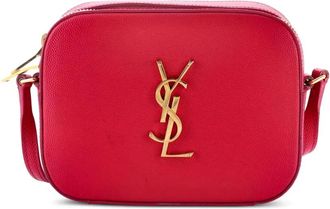 Saint Laurent Classic Monogram Camera Bag Leather Small crossbody bag - Rose