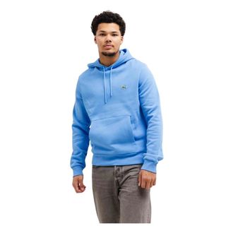 Lacoste Fleece-Hoodie - - Sweatshirts & Hoodies - Herren - Blau - S