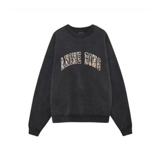 Anine Bing Femme, Sweatshirts et sweats &agrave; capuche, Gris, Taille: 38 FR Miles SweaT-shirt