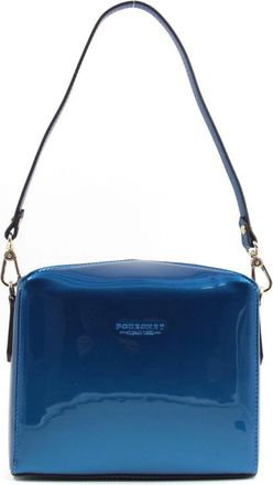 Pourchet Femme, Sacs, Bleu, Taille: ONE Size Cassetta Shoulder Bag