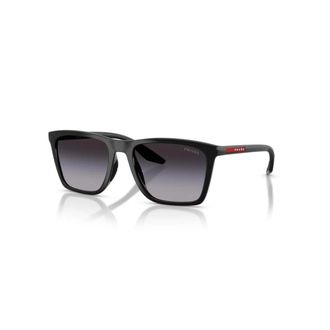 Prada Eckige Sonnenbrille - - Accessories - Herren - Schwarzk - 56 MM