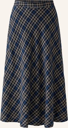 Oui Flanellrock blau