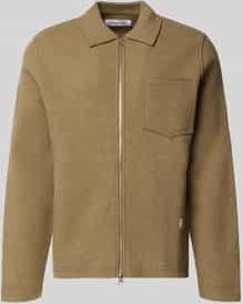 Sams&oslash;e & Sams&oslash;e Regular Fit Hemdjacke mit Zweiwege-Rei&szlig;verschluss Modell HANNES