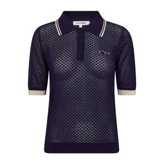 Co'Couture Femme, Tops, Bleu, Taille: 44 FR Polo Chemises