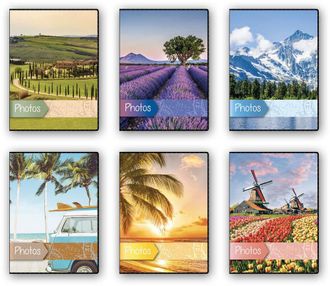 ZEP Einsteckalbum Viaggio 40 Fotos 10x15 cm - Cover tauschbar