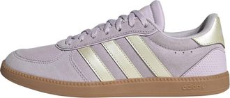 adidas Damen BREAKNET Sleek Shoes, Ice Lavender/Ice Gold Met./GUM10, 38 2/3 EU