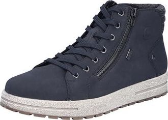 Rieker Homme 30721 Chaussures à Lacets, Bleu, 43 EU Large