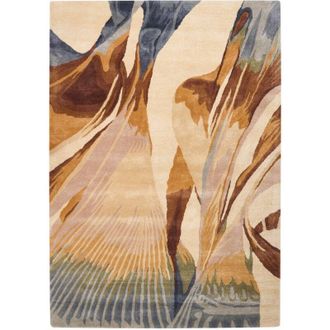 Beliani Teppich SWABI Bunt 160 x 230 cm Viskose