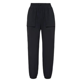 Plein Sport Nylon Stretch High Waisted Jogginghose - - Sport - Damen - Schwarzk - S