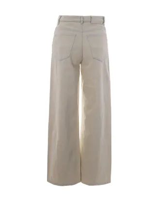 A.P.C. Womens Jeans Clyde Bleached Out Organic Cotton Trousers