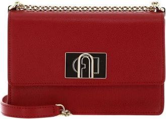 Furla Cuir sac à épaule bandoulière sac de soirée 1927 Mini Crossbody 20 Ruby rouge