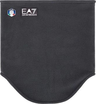 Emporio Armani Emporio Armani Ea7, Homme, Accessoires, Gris, Taille: ONE Size Visibility Scarf with Oversized Logo