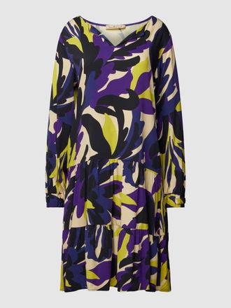 Smith & Soul Knielanges Kleid aus Viskose mit Allover-Muster