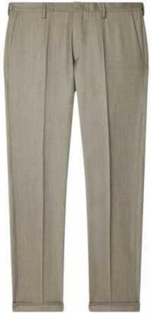 Paul Smith Homme, Pantalons, Gris, Taille: W34 Pantalon en flanelle de laine et cachemire