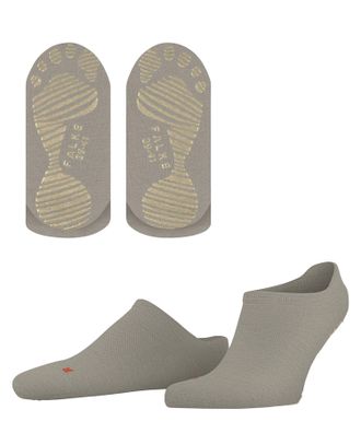 Falke Unisex Stoppersocken Cool Kick U Hp weich atmungsaktiv schnelltrocknend rutschhemmende Noppen 1 Paar, Beige Towel 4775, 42/43 EU