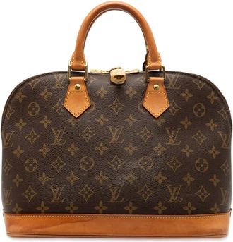 Louis Vuitton 2002 Monogram Alma PM handbag - Braun
