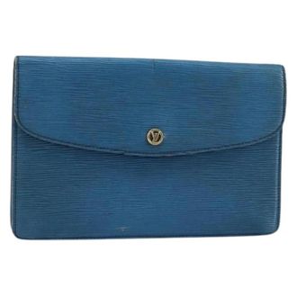 Louis Vuitton Pre-owned Vintage Clutch - - Pre-owned - Damen - Blau - ONE SIZE