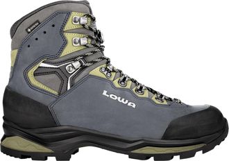 Lowa Stiefel mittel CAMINO EVO GTX stahlblau/kiwi, 46.5